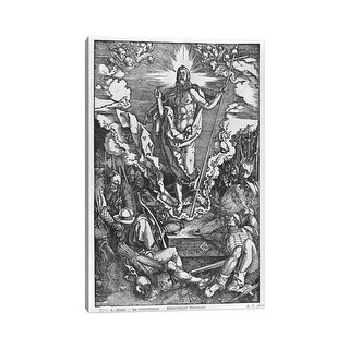 iCanvas "Resurrection (Illustration From The Great Passion)" by Albrecht Durer Canvas Print ...